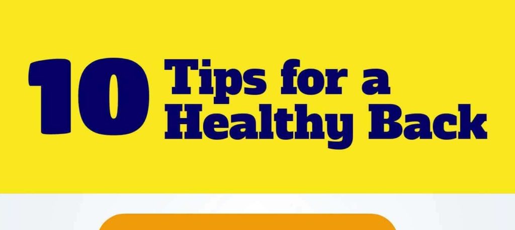 10 Tips for a Healthy Back [Infographic]