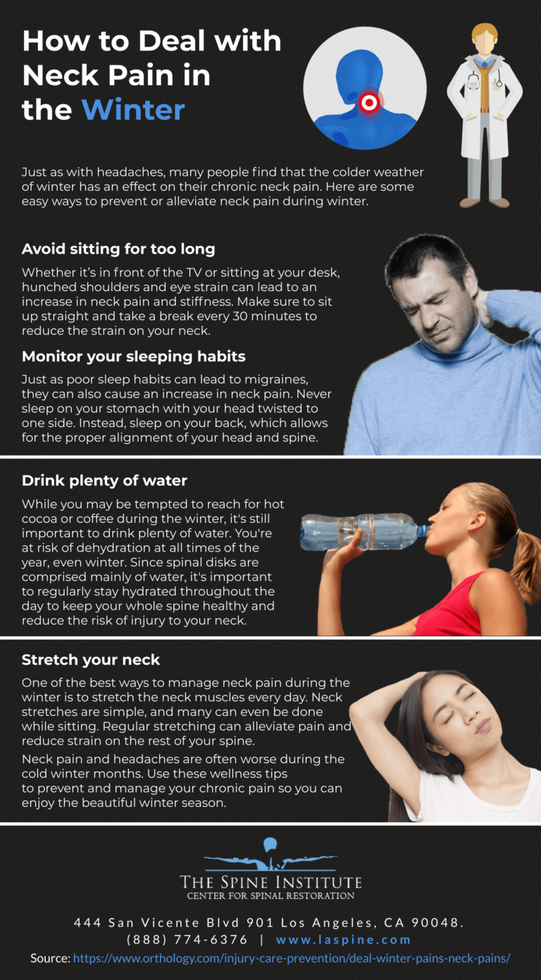 How to Deal with Neck Pain in the Winter [Infographic]